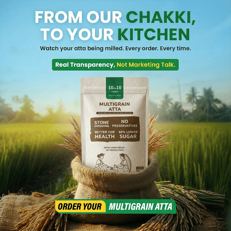 Why Is Multigrain Atta Better Than Single-Grain Flour? – 10on10Foods